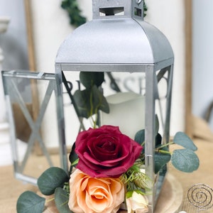 Deluxe Flower Box Set-rose Flower Stem Eucalyptus-diy Wedding Home ...