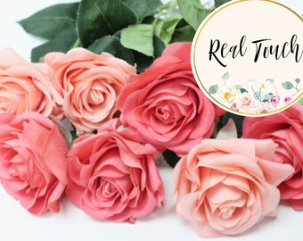 Real Touch Roses | Etsy