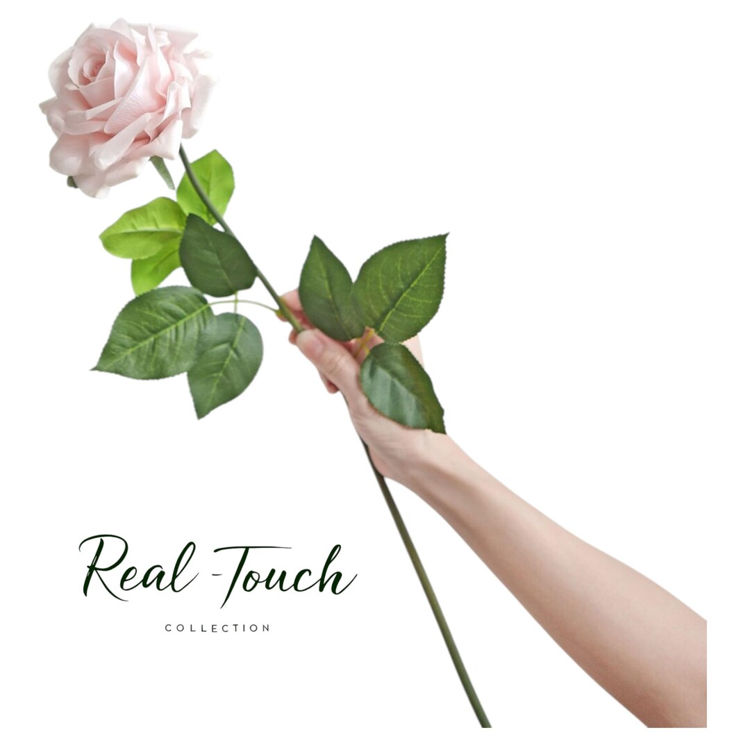Moisturized Finish-real Touch Rose: 29" Artificial Flower, DIY Floral ...