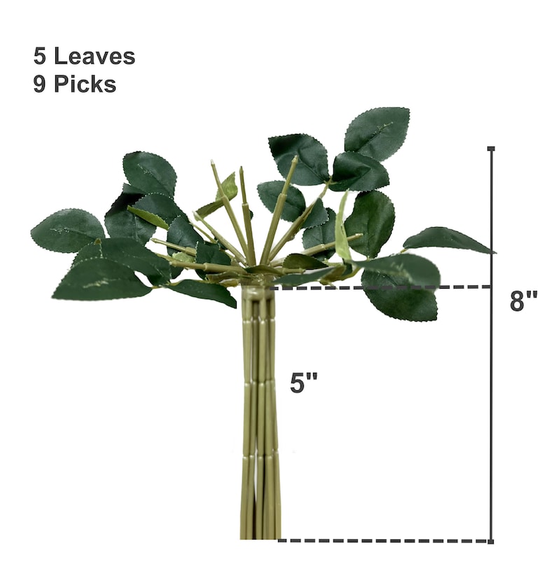 Bouquet Holder-9 Stems 5 Leaves - Etsy