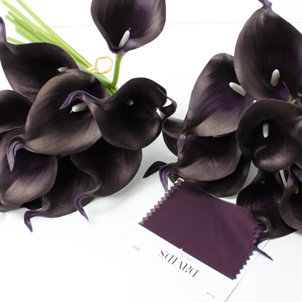 Plum Calla Lilies - Etsy
