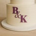 Personalized Wedding Cake Letters – Custom Acrylic Monogram – Elegant ...
