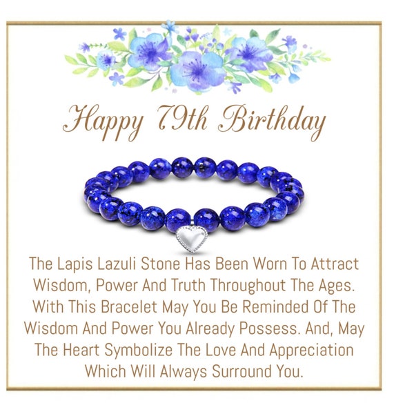 Happy 79th Birthday Card - Etsy