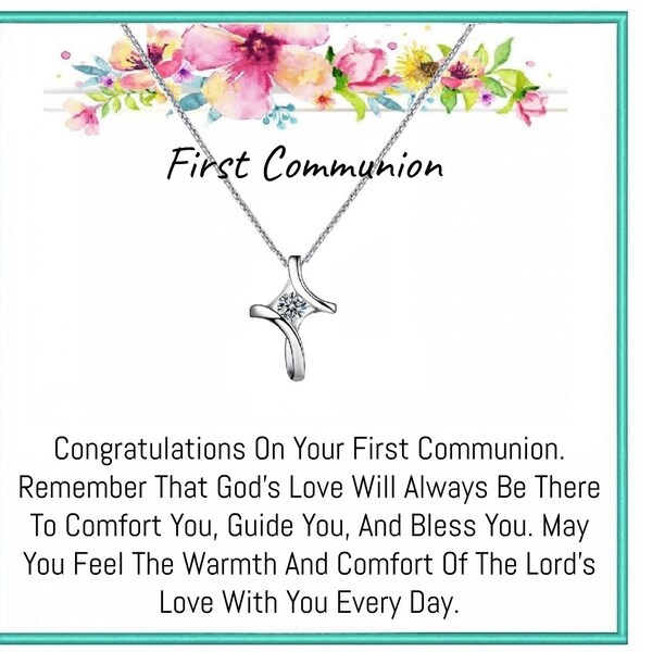 Communion Necklace - Etsy
