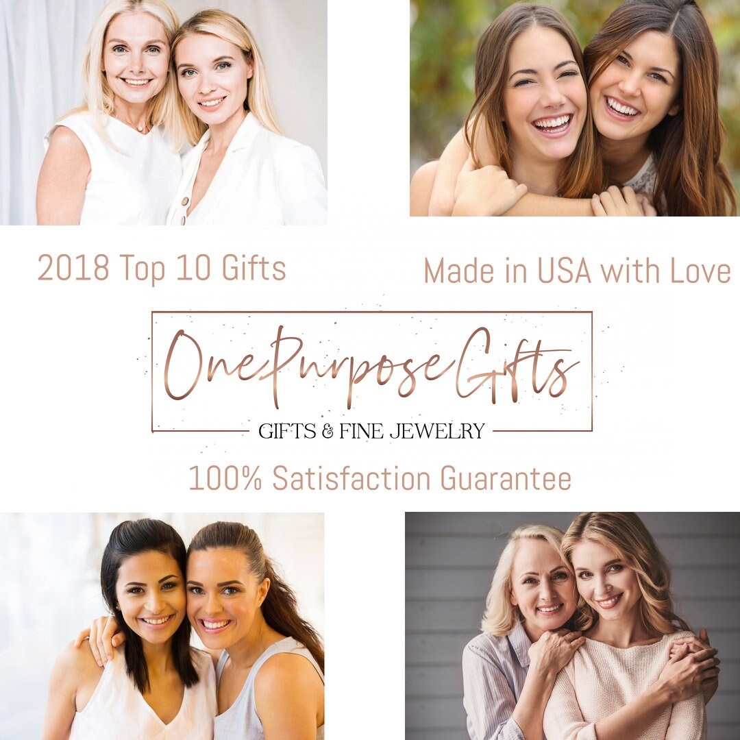 Aunt & Niece Heart Necklace Perfect Gift for Aunt Birthday | Etsy