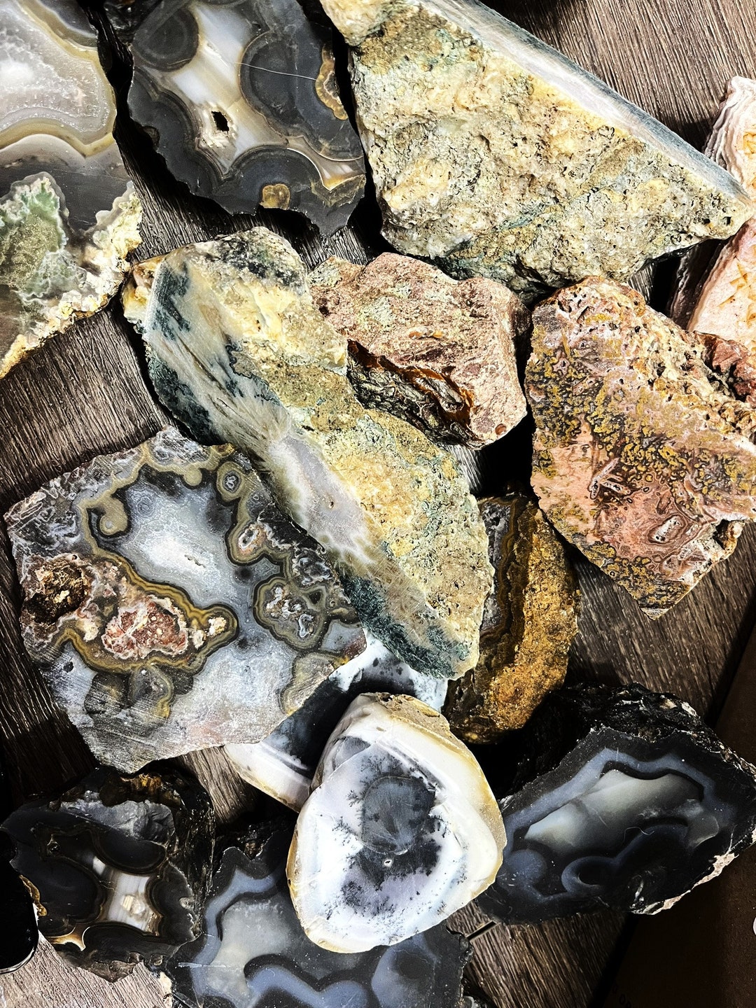 Mystery Rock Box; Crystals, Minerals, Slabs and More! - Etsy