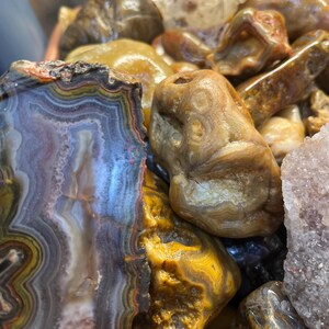 Mystery Rock Box; Crystals, Minerals, Slabs and More! - Etsy