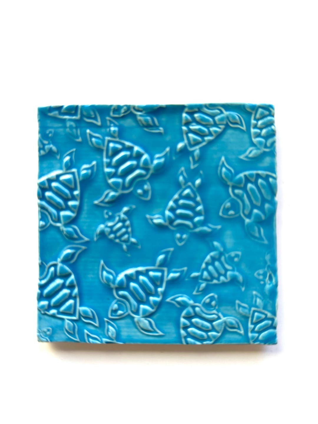 Turtle Tile- Ceramic Tile for Mosaics/craft Projects/handmade/ - Etsy