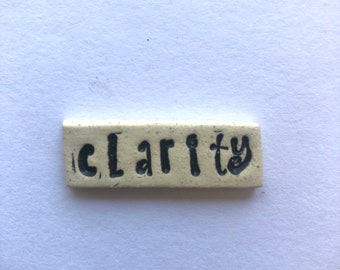 Craft Supplies & Tools Sculpting & Forming Ceramic Words for ...