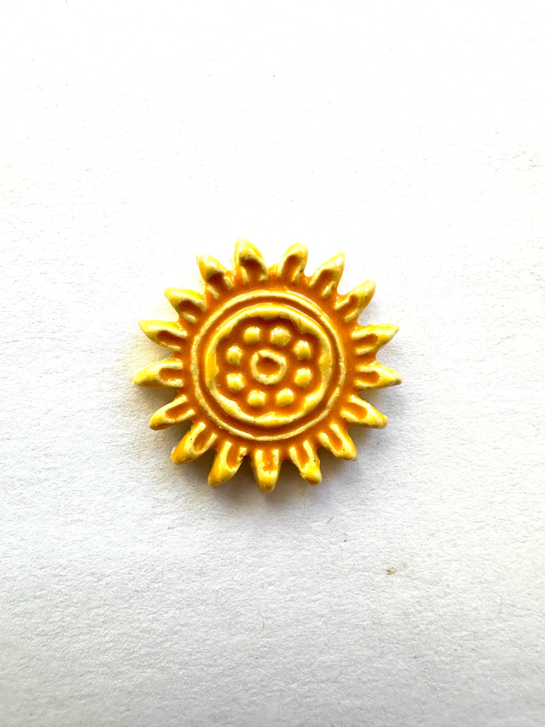 Sun Tile for Mosaics/craft Projects/handmade/sun - Etsy