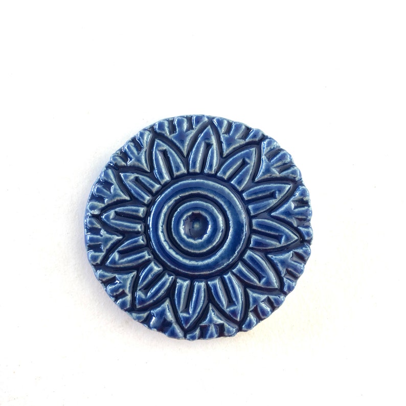 Ceramic Tile for Mosaics/craft Projects/handmade/circle/flower - Etsy