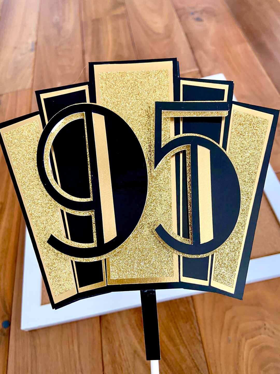 Art Deco Cake Topper/gatsby Cake Topper/1920's Party/art Deco Party - Etsy