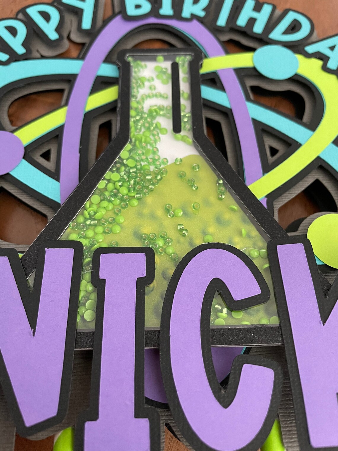 Scientist Cake Topper/mad Science Party/science Party - Etsy