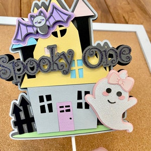 Spooky One Cake Topper/halloween Cake Topper/first Birthday - Etsy