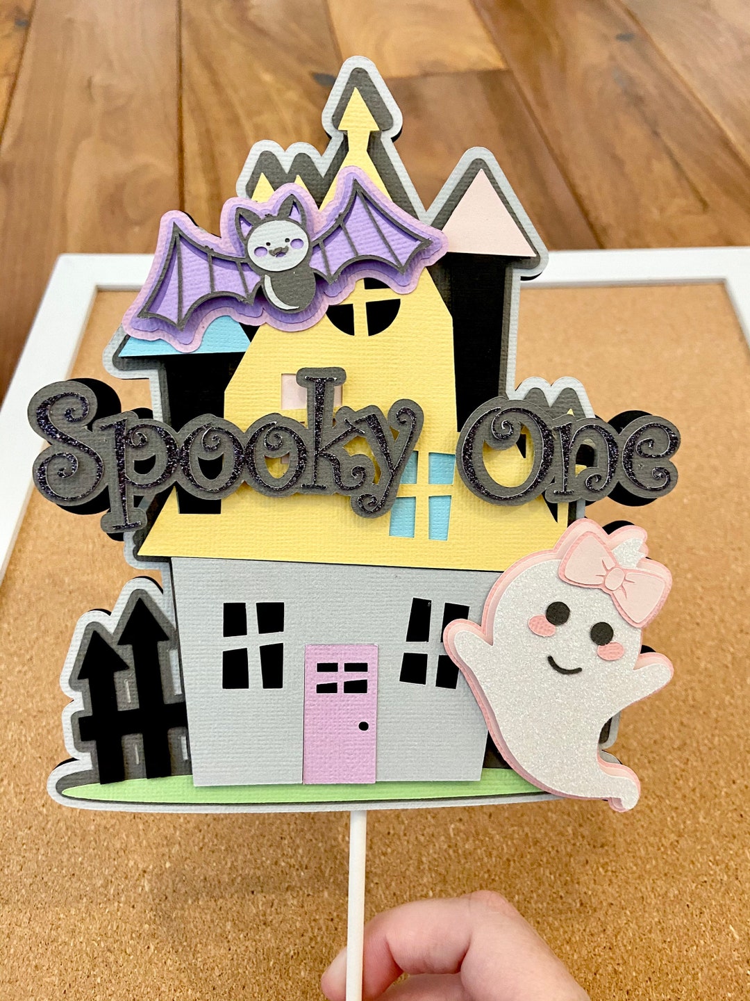Spooky One Cake Topper/halloween Cake Topper/first Birthday - Etsy