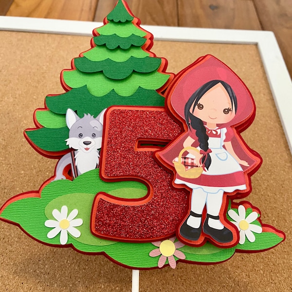 Little Red Riding Hood and Big Bad Wolf - Etsy