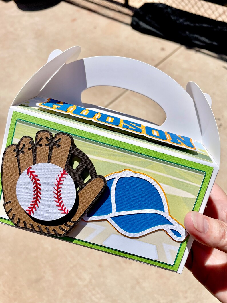 Baseball Favor Boxes/softball Favor Boxes /baseball Party/softball ...