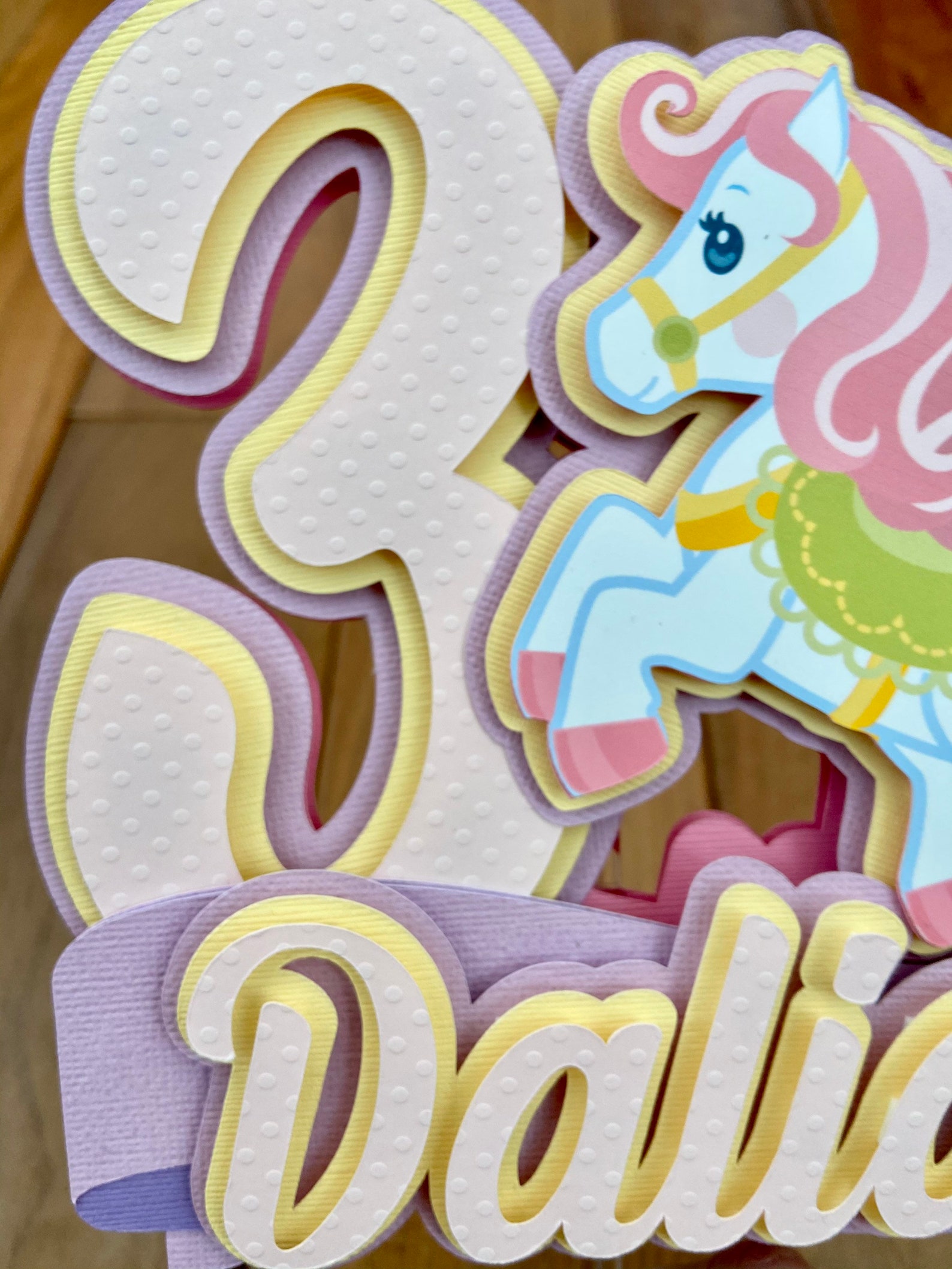 Pony Cake Topper, Pony Party, Horse Cake Topper - Etsy