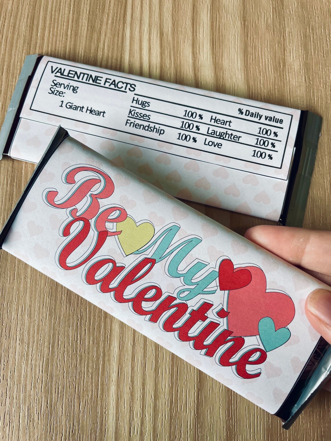 Valentine Candy Bar Wrapper/valentine Printable/valentine - Etsy
