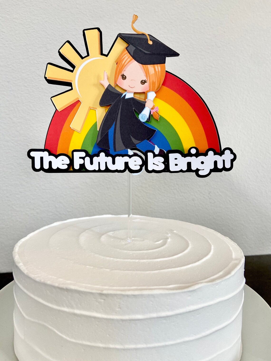 Graduation Cake Topper/graduation Decoration/seniors/cake - Etsy