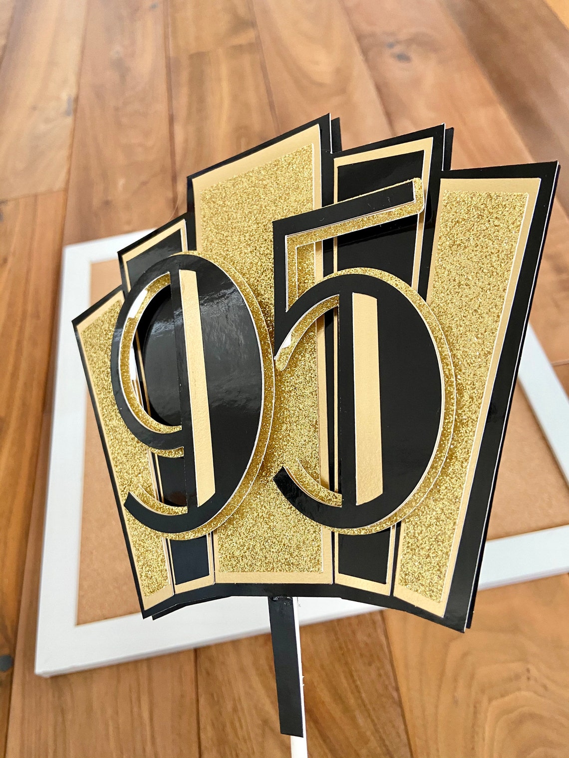 Art Deco Cake Topper/gatsby Cake Topper/1920's Party/art - Etsy