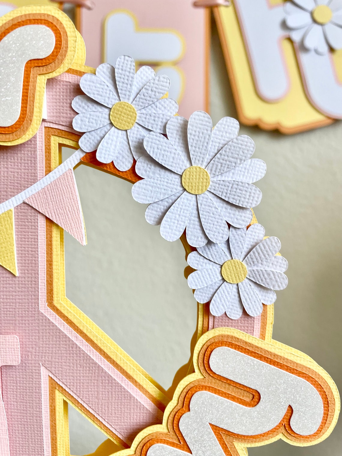 Four Ever Groovy/4 Ever Groovy/retro/hippie Cake Topper - Etsy