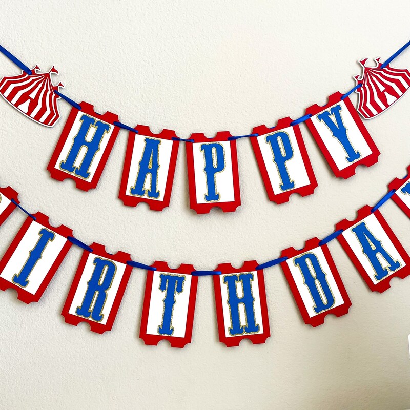 Circus Banner - Etsy