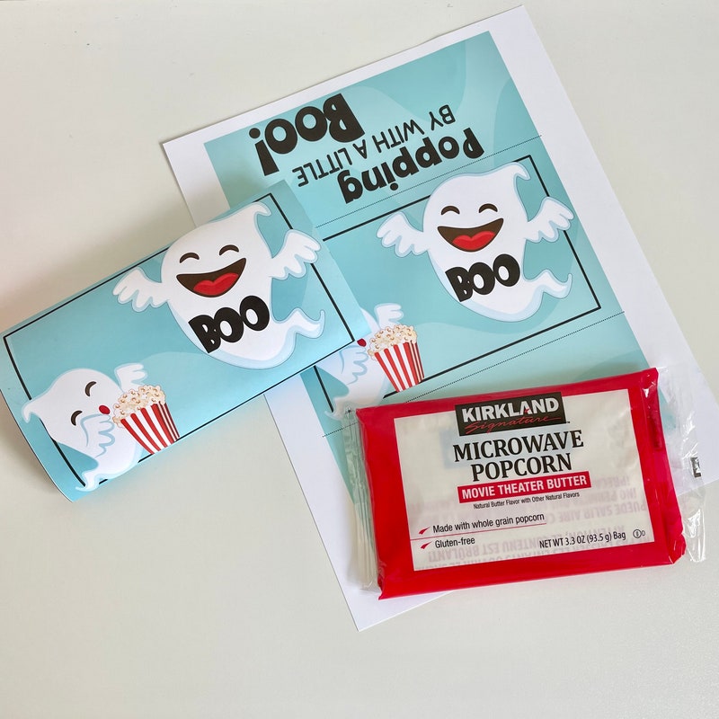 Halloween Popcorn Wrapper - Etsy
