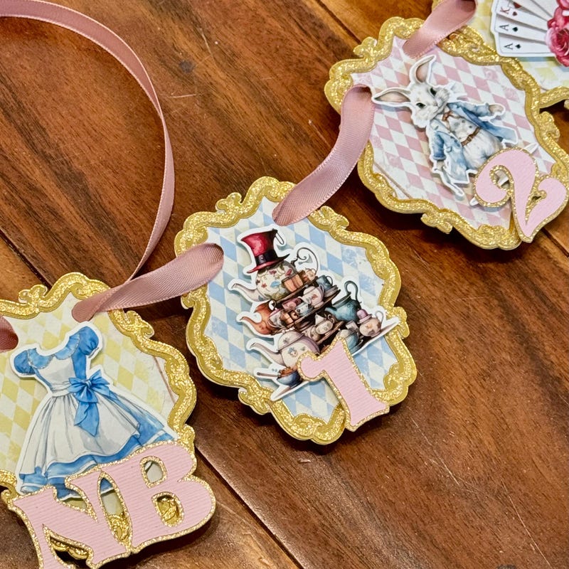 Wonderland Banner - Etsy