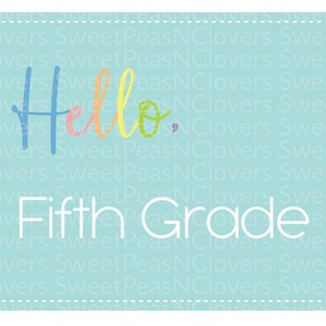 Back to School Sign/first Day of School Sign/ Hello Preschool 1st 2nd ...