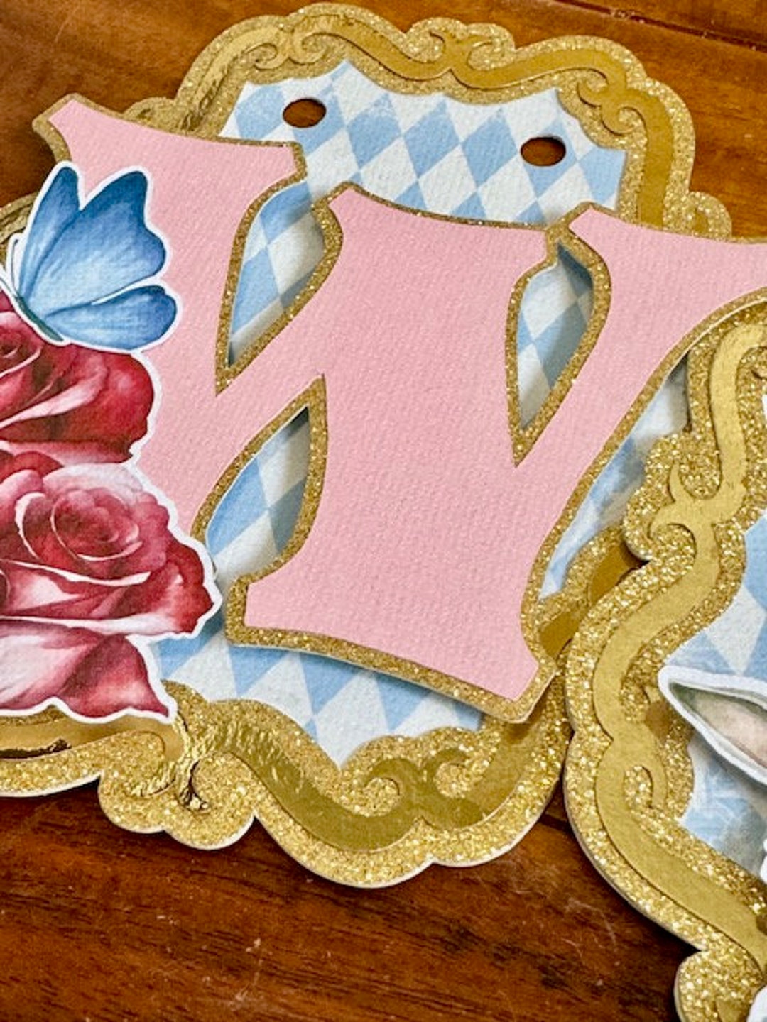 Alice in Wonderland Onederland Banner, Tea Party Decor - Etsy