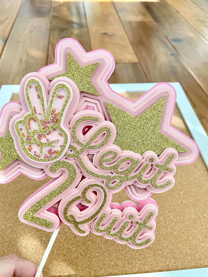 2 Legit 2 Quit Cake Topper/two Legit to Quit | Etsy