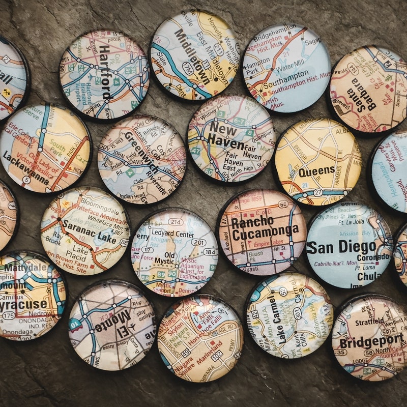 Travel Magnets - Etsy