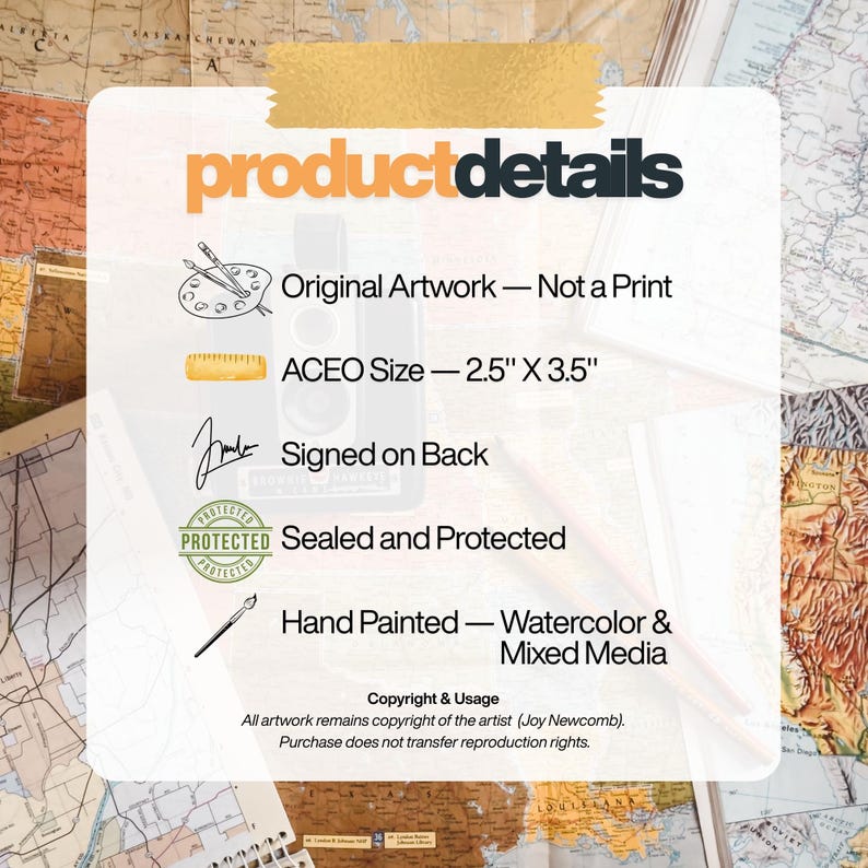Landscape ACEO Art Cards – Original Hand-painted Artist Trading Cards ...