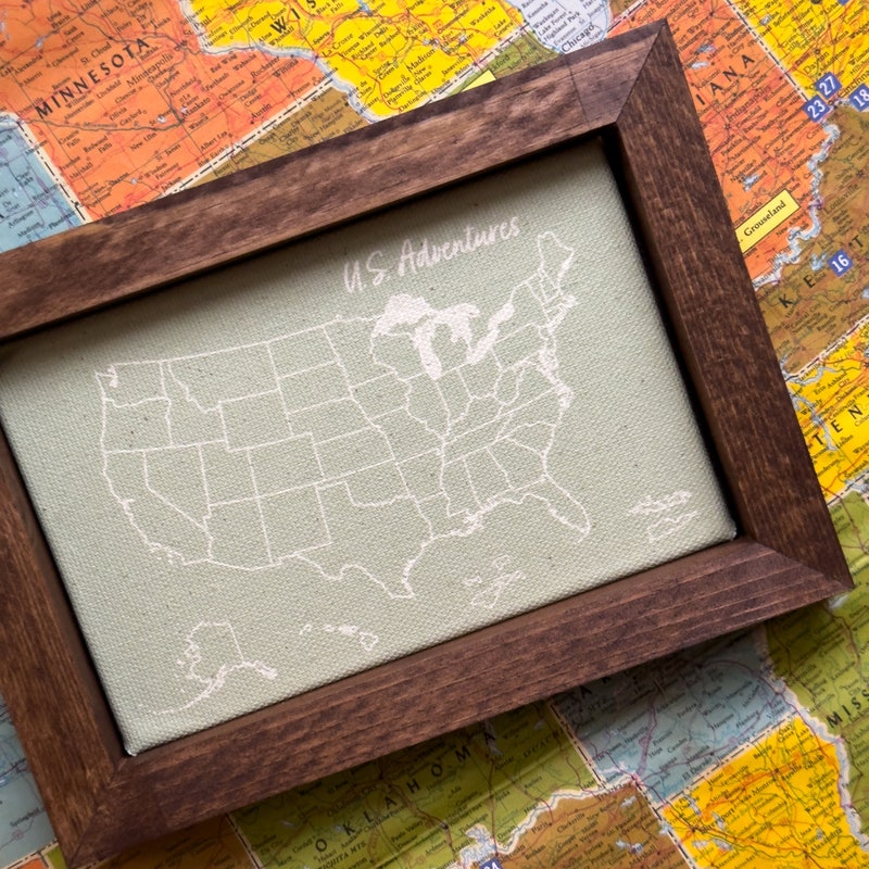 Adventure Map - Etsy