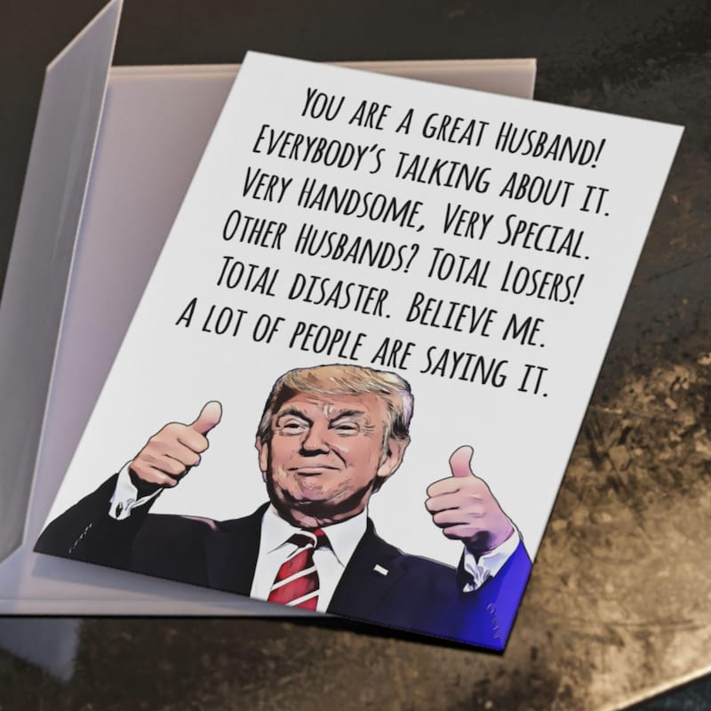 Funny Donald Trump Birthday Cards - Etsy
