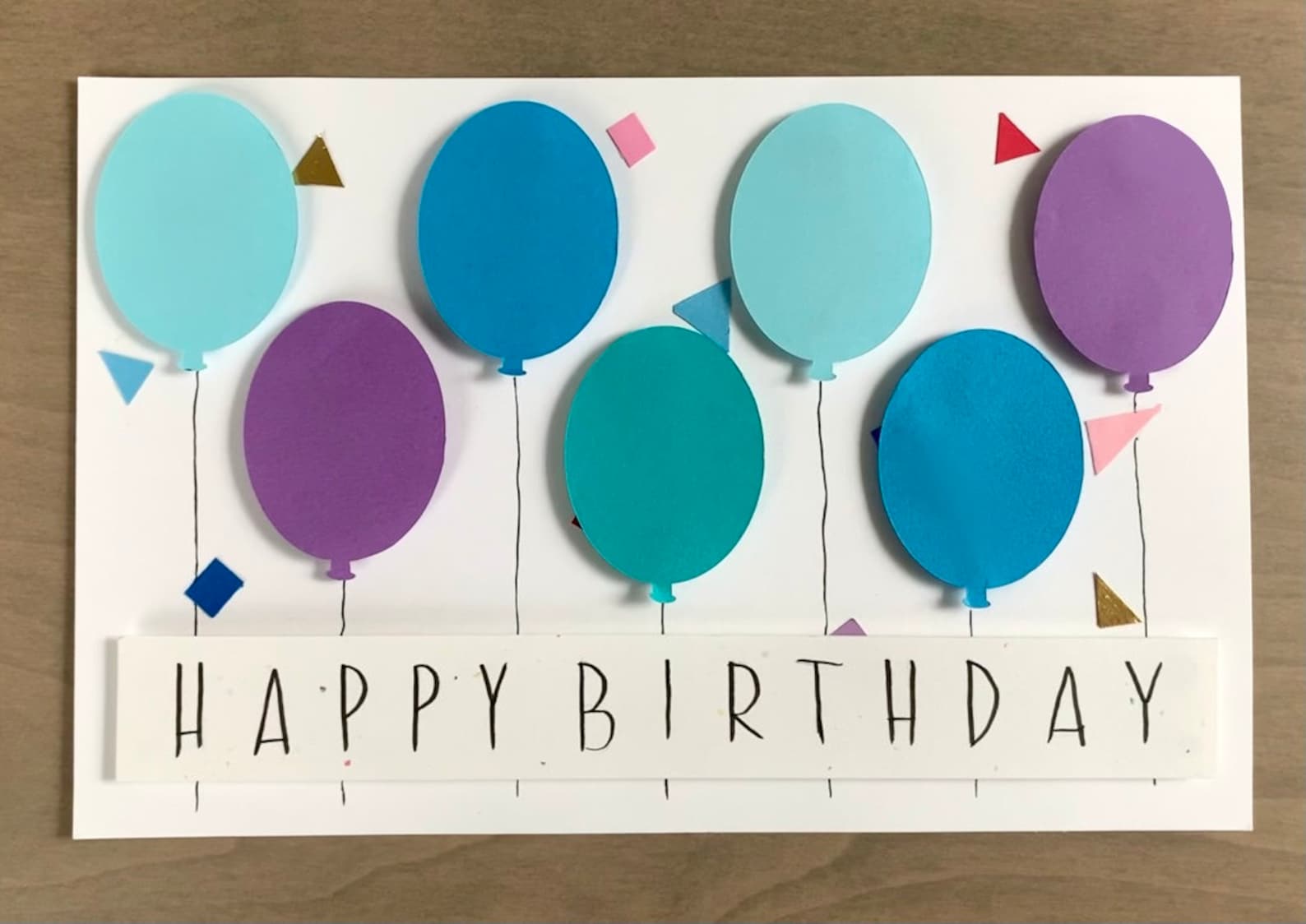 Happy Birthday Pop up Name Card - Etsy