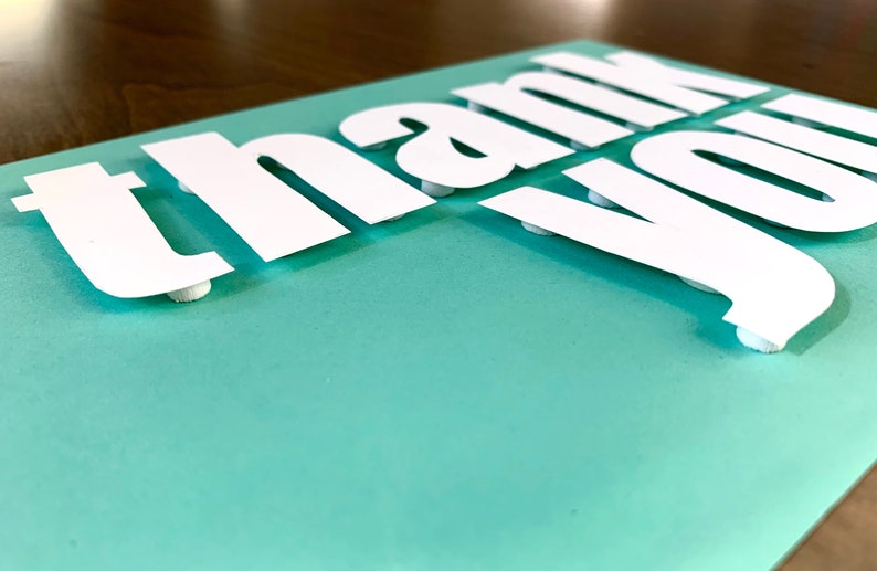 Customizable 3D Pop up Name Card - Etsy