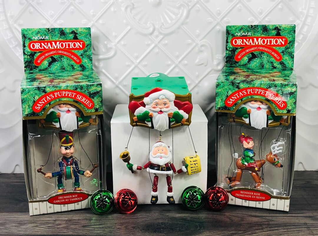 Noma Ornamotion Santa's Puppet Series Marionette - Etsy