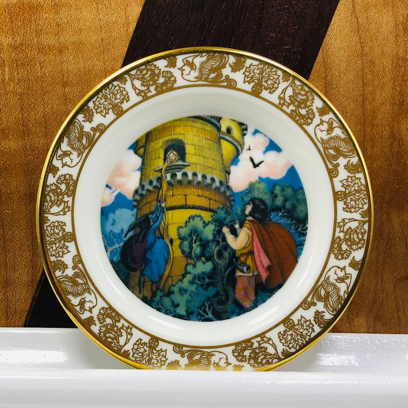 Rapunzel Plate - Etsy
