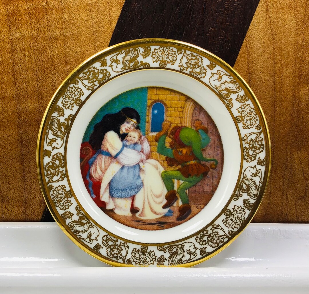 The Best Loved Fairy Tales ~ Rumpelstiltskin ~ Franklin Mint ~ Mini ...