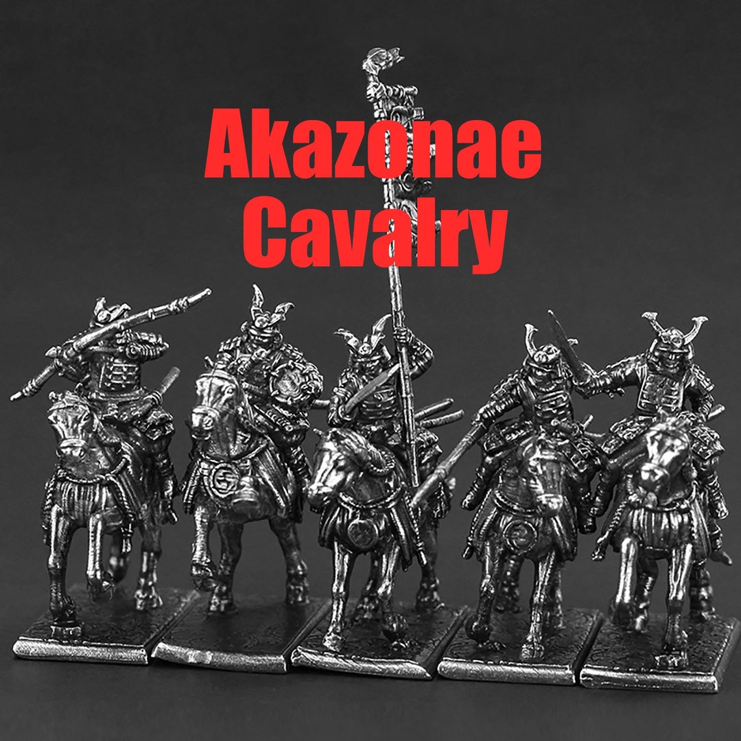 Japanese Samurai Akazonae Cavalry Bushido Board Game - Etsy