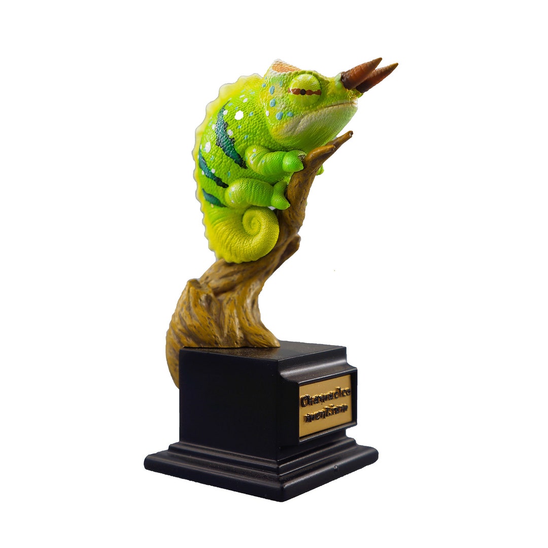 Resin Chameleon | Animal Models - Etsy