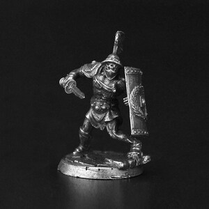 Gladiator, Roman Empire Gladiator, Board Game Pieces, Metal Sculpture ...