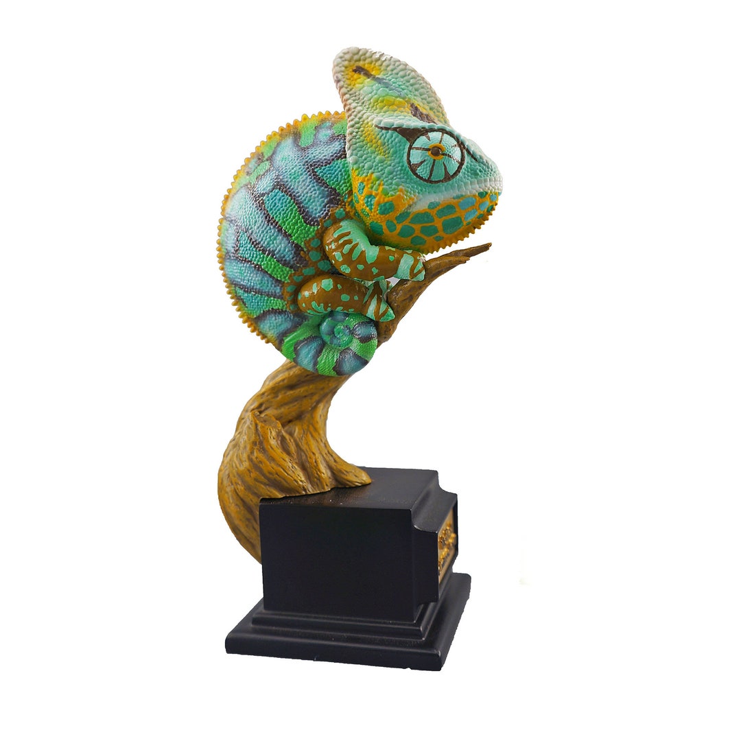 Resin Chameleon Animal Models - Etsy