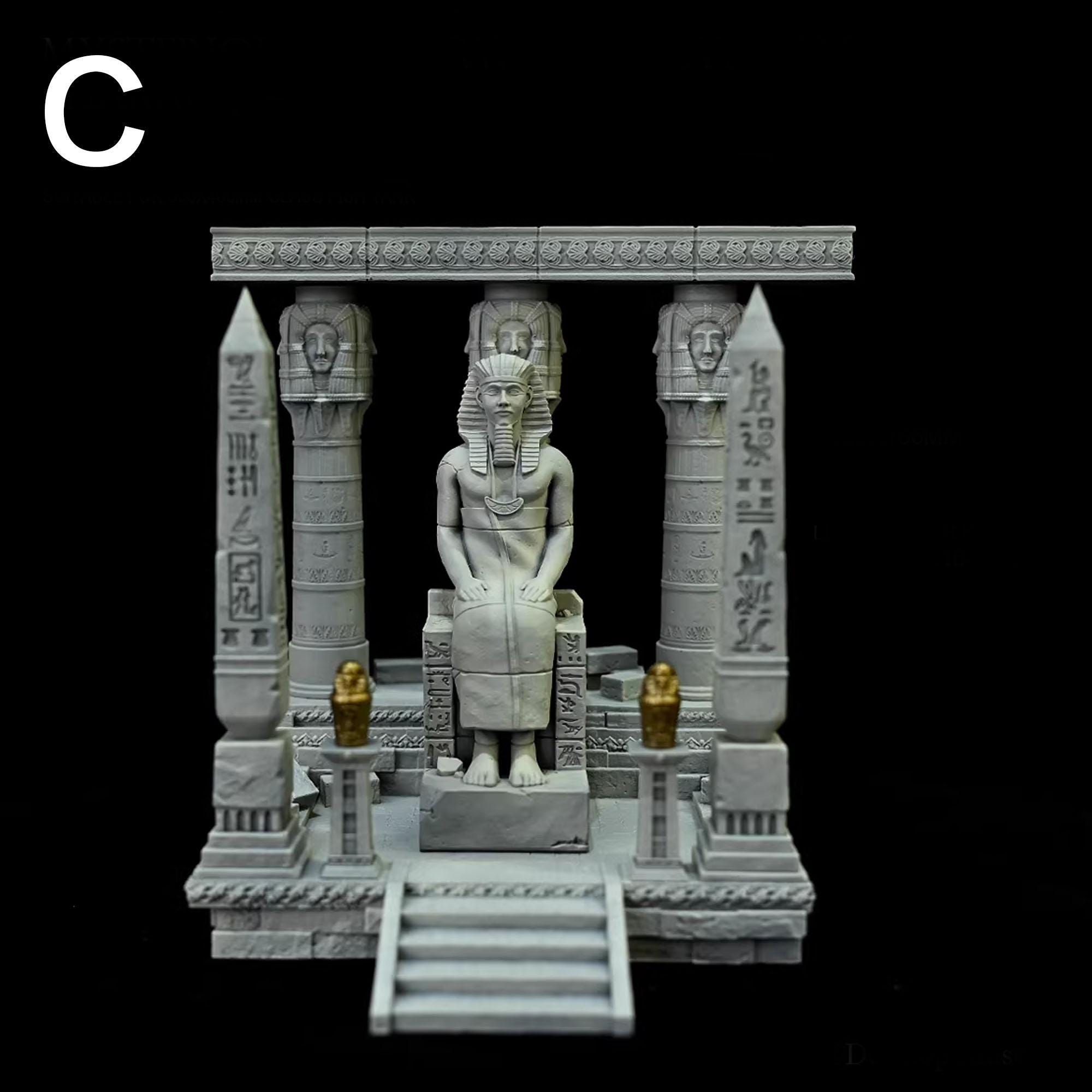 Egyptian Palace | Resin Sculpture | Tabletop Gaming Terrain & Aquarium ...