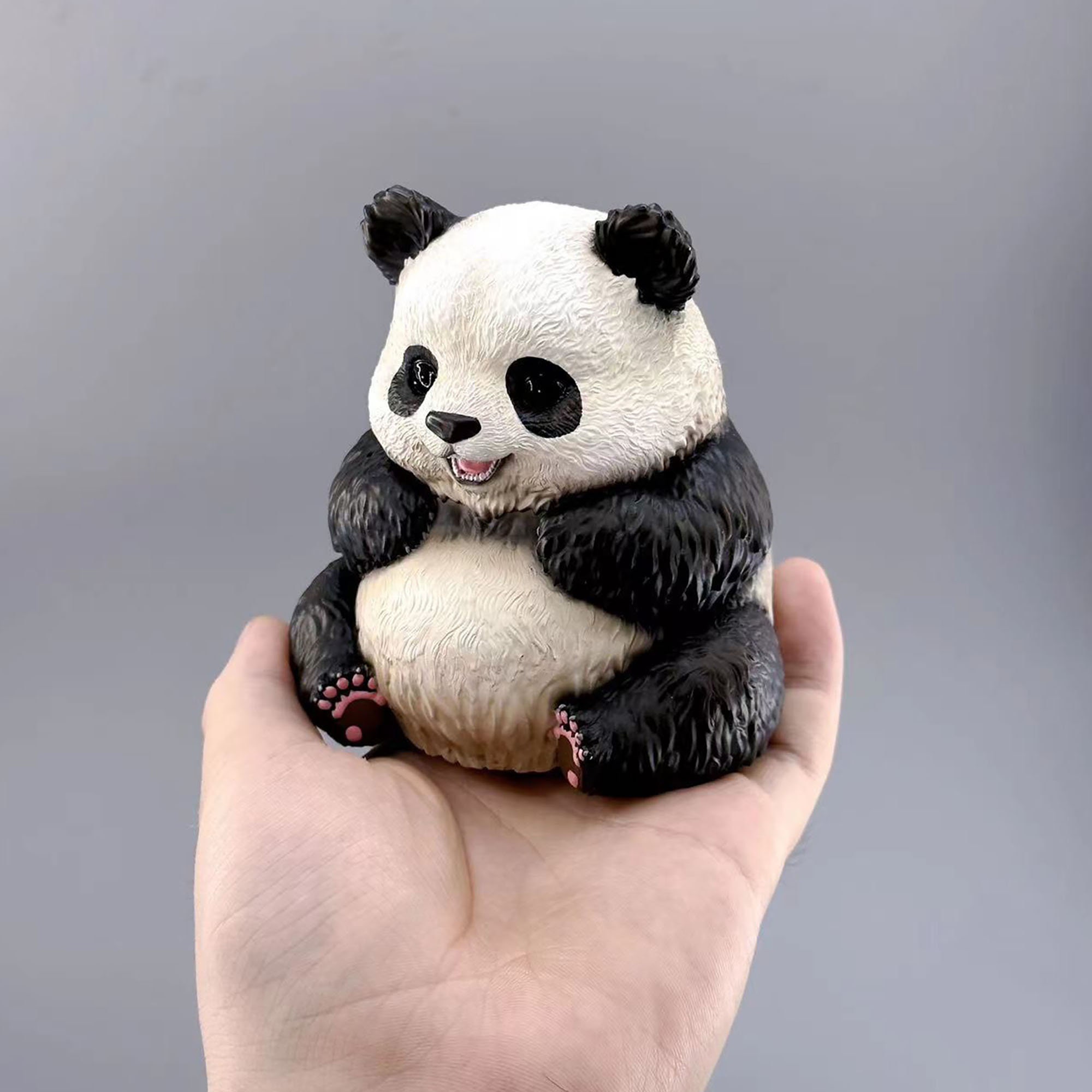Resin Panda | Animal Miniatures | Statue for Home Decor - Etsy