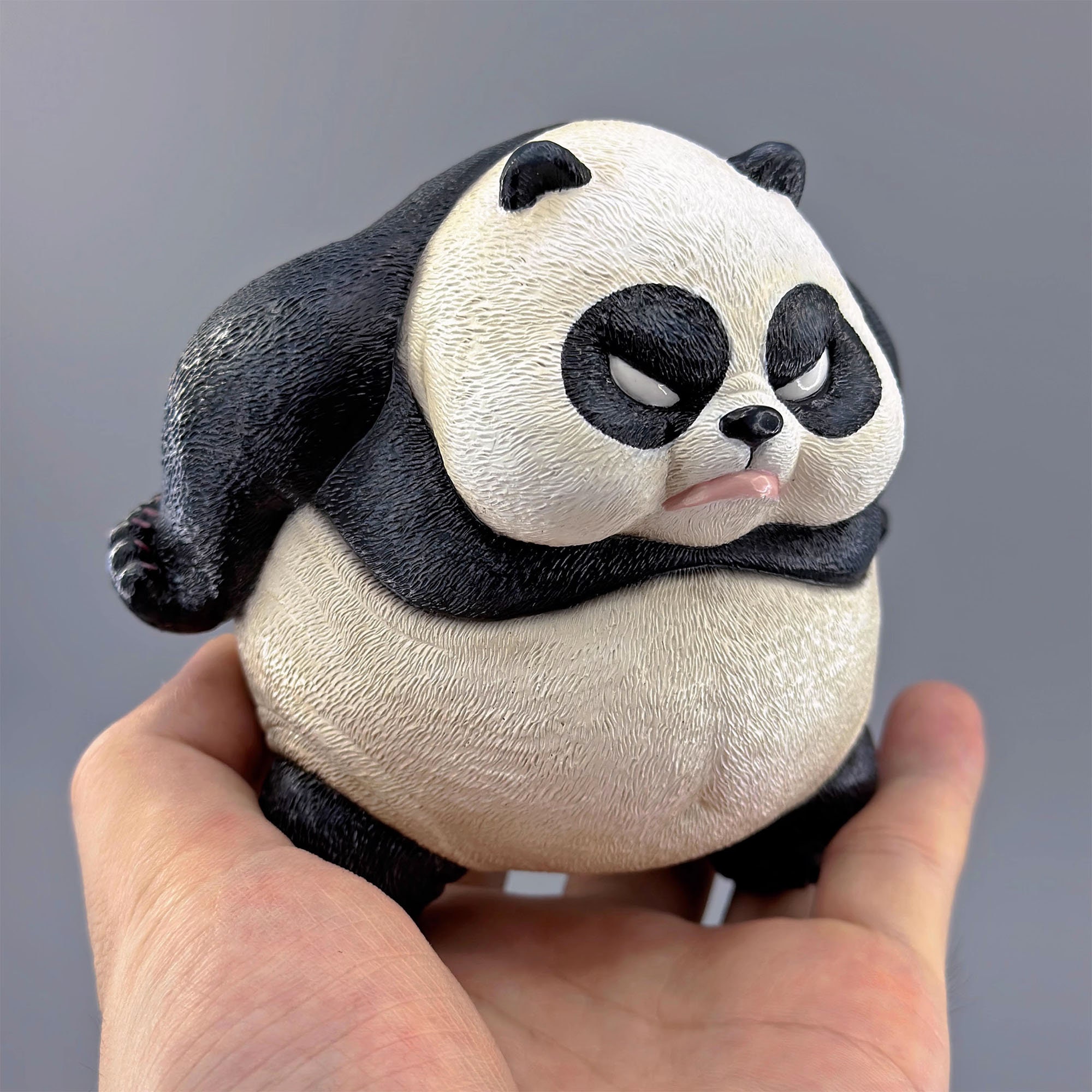 Angry Panda | Animal Model | Animal Miniatures | Statue for Home Decor ...