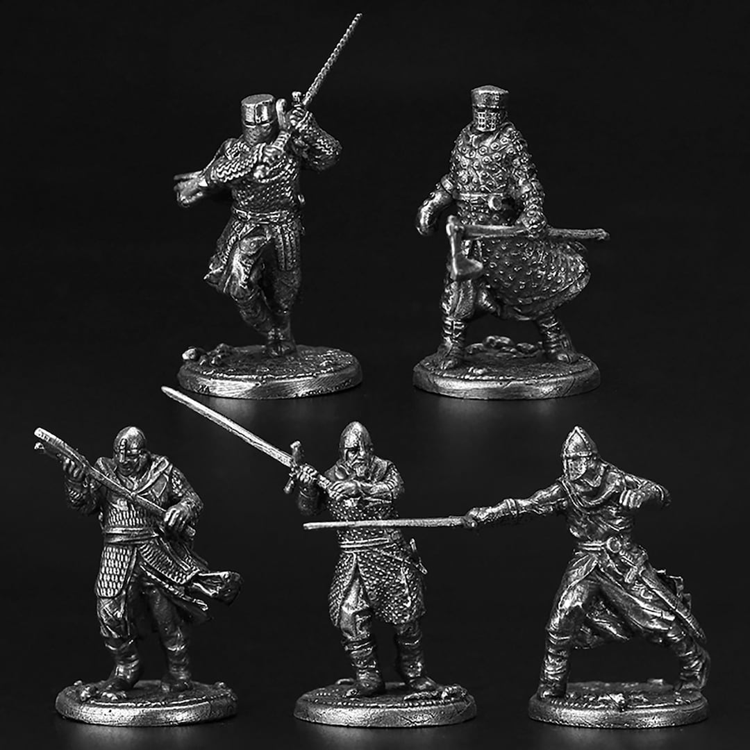 The Shrine's Guardian | Medieval Warrior | Miniature Figurine | Board ...