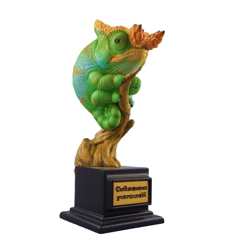 Resin Chameleon Animal Models Chamaeleonidae Shipping in - Etsy
